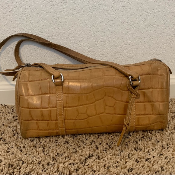 Dooney & Bourke | Bags | Dooney And Bourke Alligator Barrel Shoulder ...